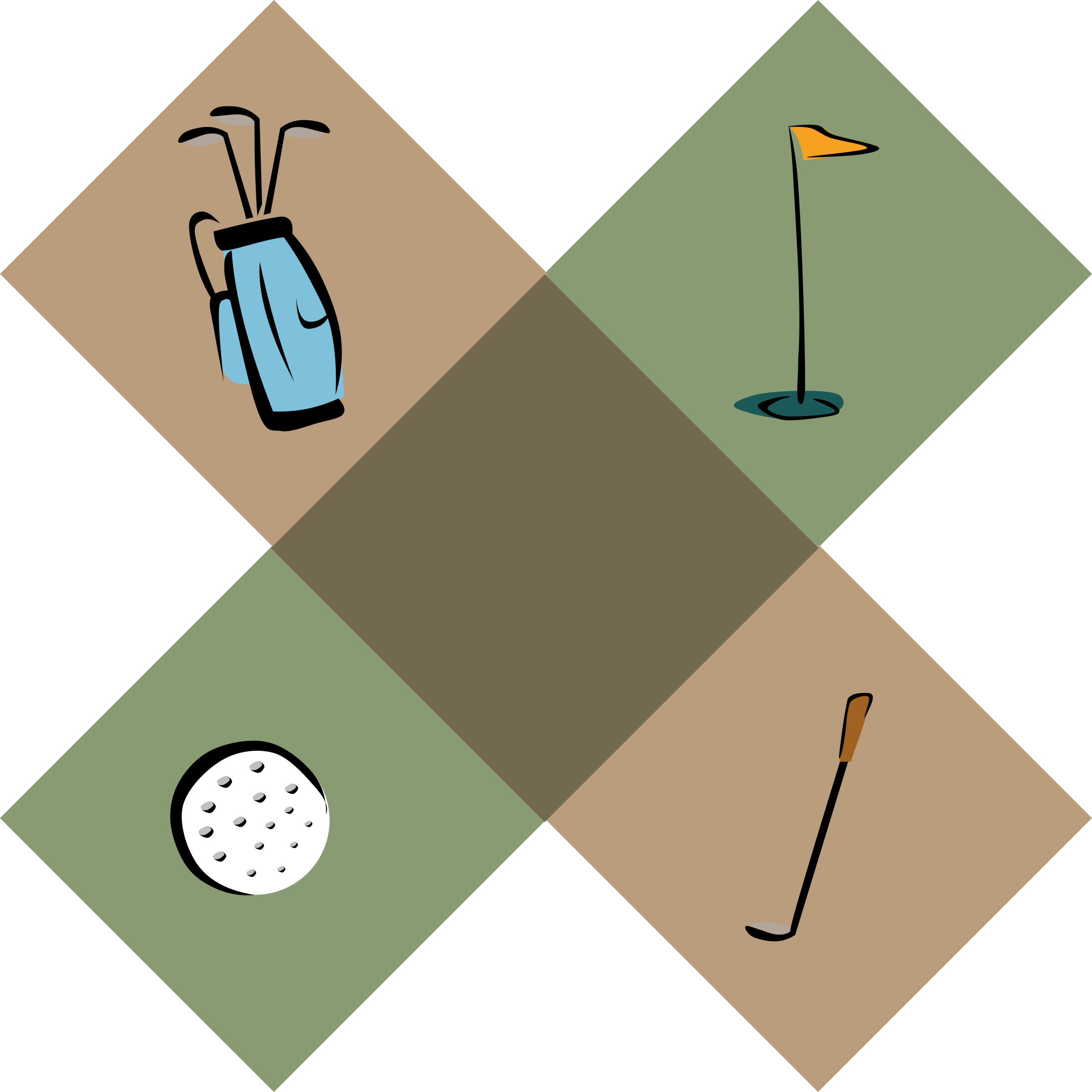 Big Image - Golf Border Clip Art - Full Size PNG Clipart Images Download