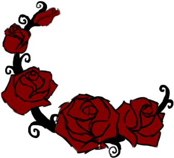 Rose Vine Clipart Rose Vine Drawing Clipart Library - Vine With Roses ...