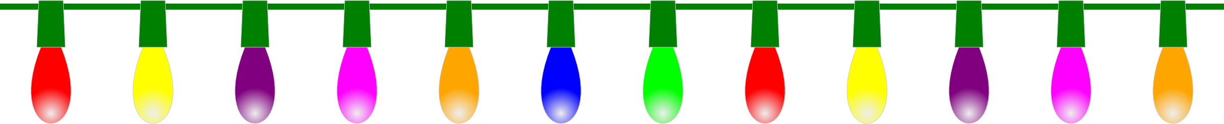 Animated Christmas Lights Clipart - Christmas Day - Full Size PNG ...