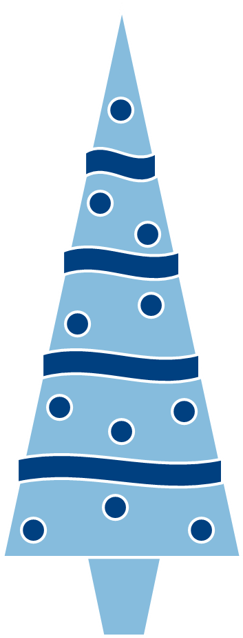 Blue Christmas Tree Clipart Clipartxtras - Christmas Tree Clip Art Blue ...