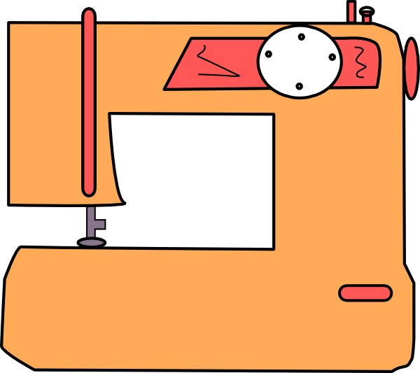 Sewing Machine Cartoon Png - (600x533) Png Clipart Download