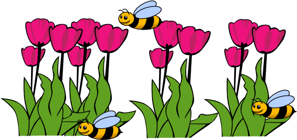 Spring Clip Art - Flower Garden Clipart - Full Size PNG Clipart Images ...
