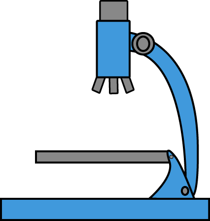 Blue Microscope - Science Test Tubes Clipart - Full Size PNG Clipart ...