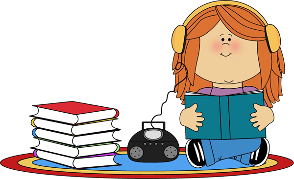 Cd Clipart - Listen To A Book - (600x367) Png Clipart Download