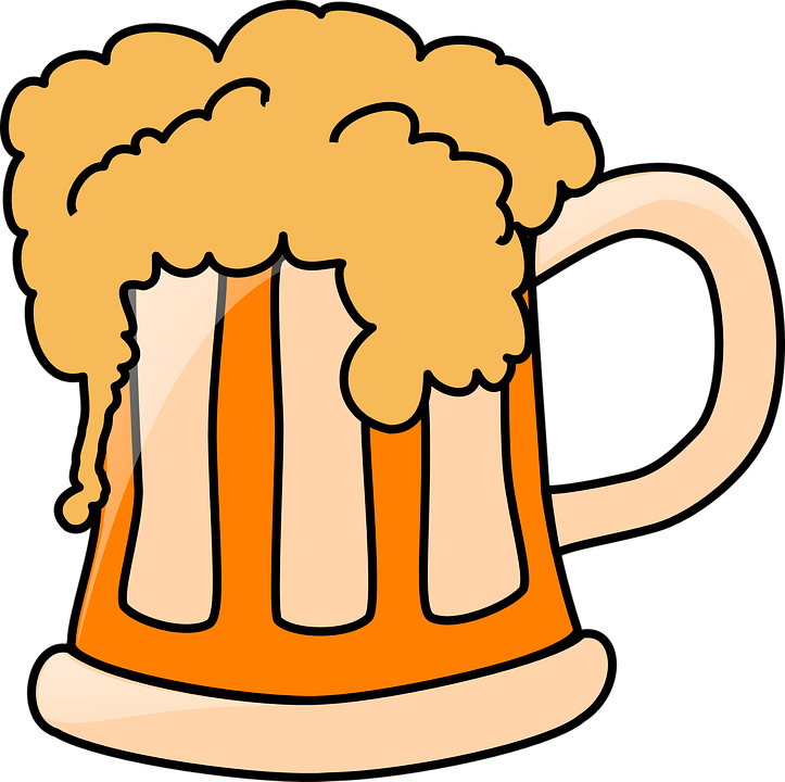 Beer Drinking Cartoon Pictures - Beer Clip Art - (723x720) Png Clipart ...