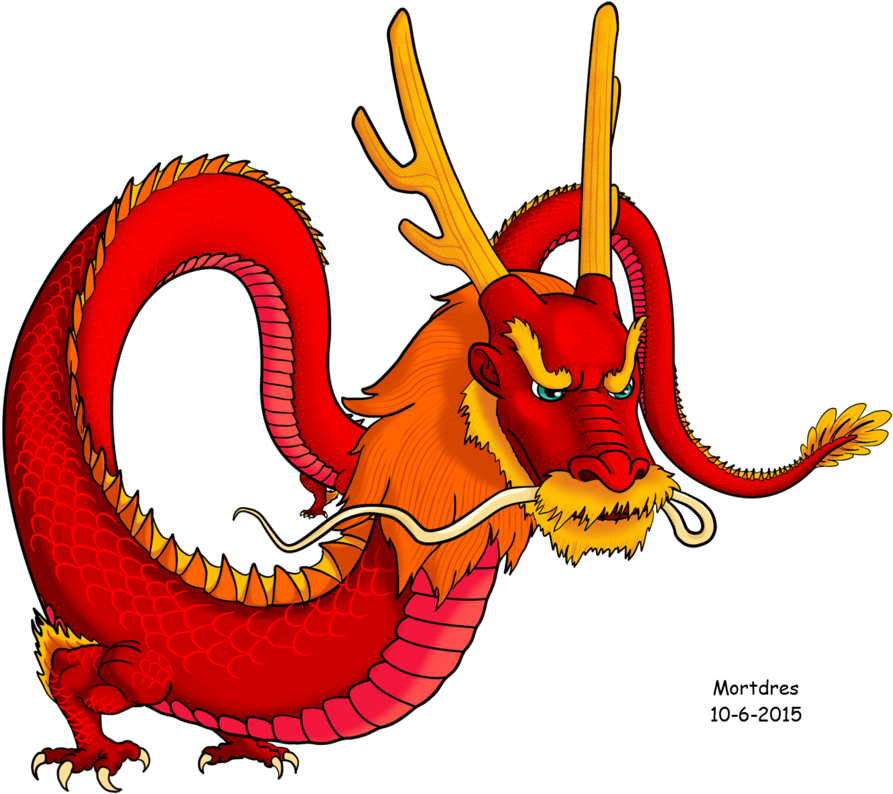 Red Chinese Dragon By Mortdres Red Chinese Dragon By - Chinese Dragon ...