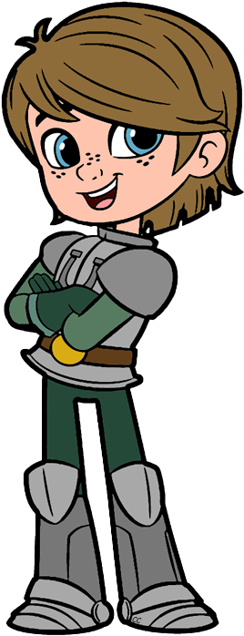 Clod Clod, Garrett Garrett - Nella The Knight Princess Characters ...