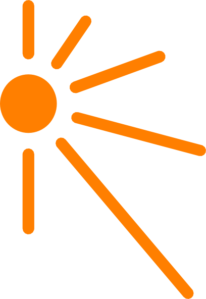 Clipart Info - Half Sun Rays Vector - Full Size PNG Clipart Images Download
