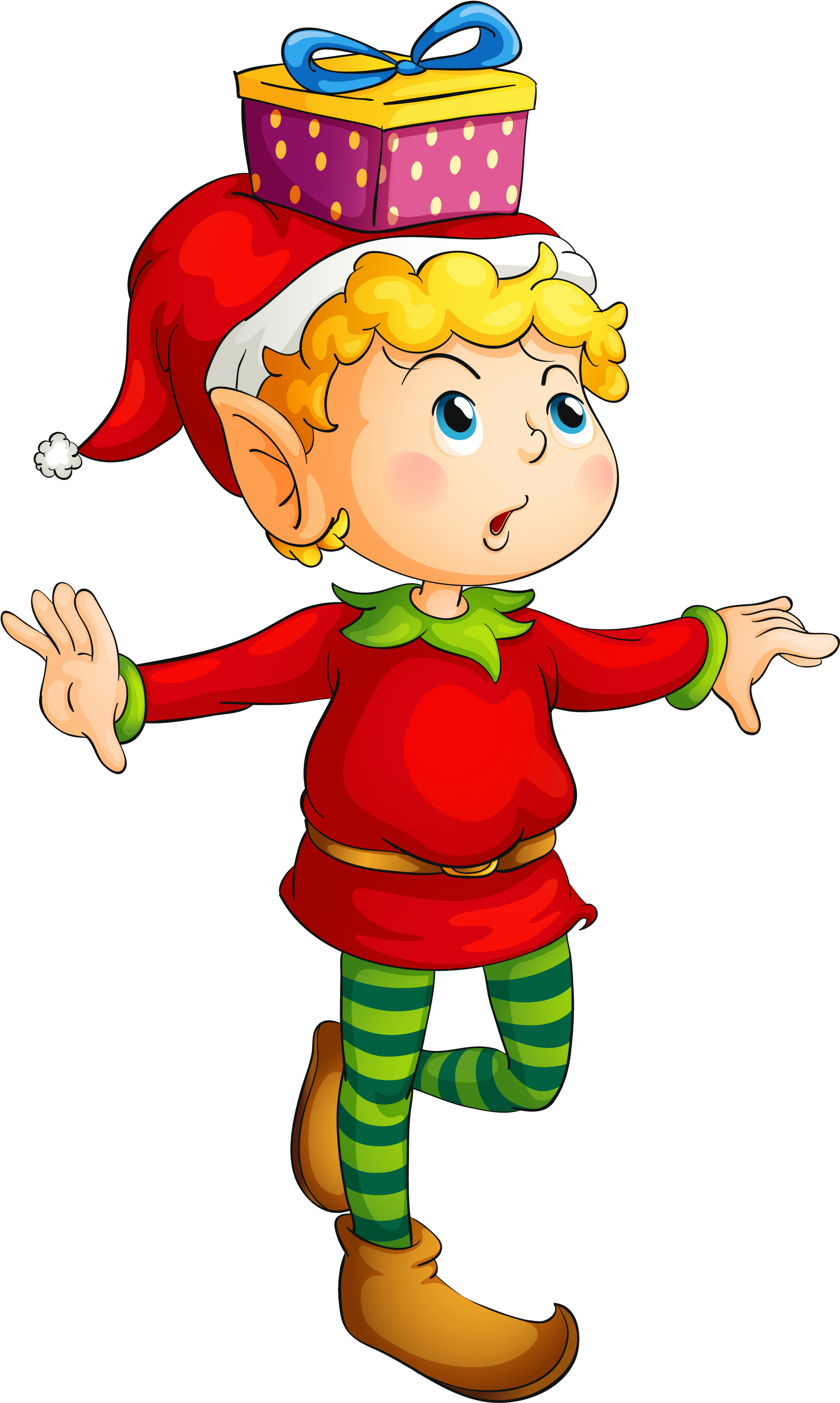 Free Christmas Clipart Elves Collection - Christmas Elf Clipart Png ...