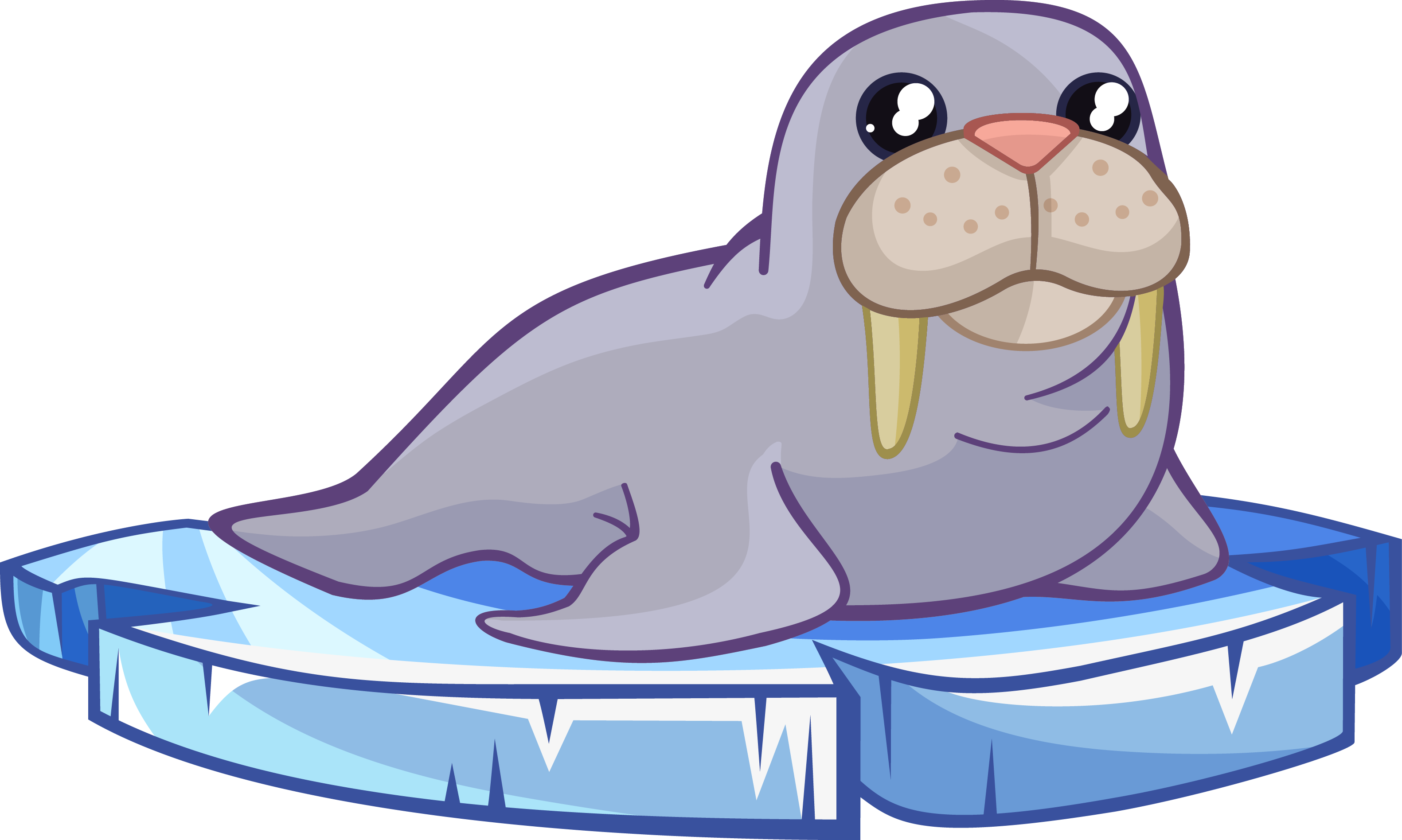Walrus Clip Art - Walrus Clip Art Free - Full Size PNG Clipart Images ...