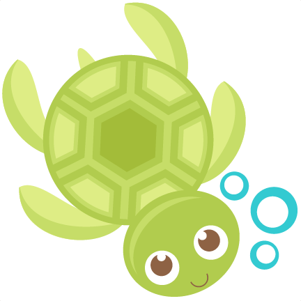 Cute Turtle Transparent Png Image - Cute Sea Turtle Clipart ...