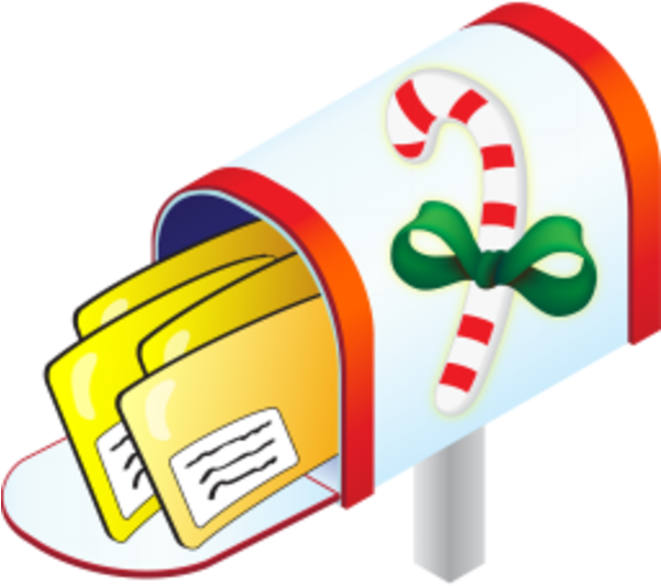 Mailbox Christmas Mail Clipart Clipart Kid - Christmas Icons - Full ...