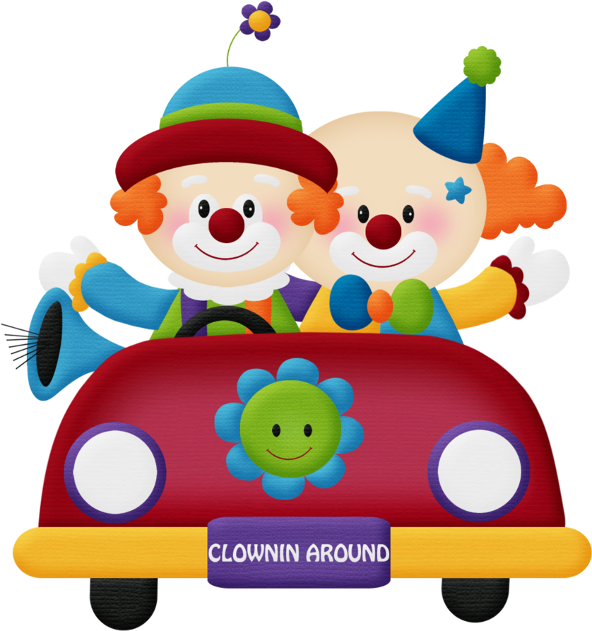 Aw Circus Clown Car 4 - Circus Clown Clipart Png - Full Size PNG ...
