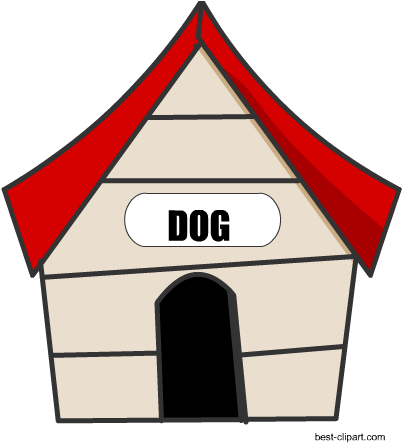 Free Dog House Clip Art Image - House - (450x450) Png Clipart Download