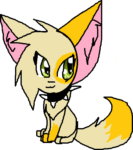 Fennec Fox Clipart Chibi - Fennec Fox Drawing Chibi - (441x494) Png Clipart Download