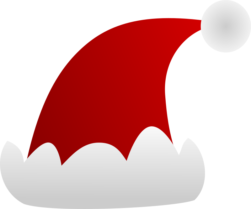 Elf Clipart Holiday Hat - Cap Of Santa Claus Vector - Full Size PNG ...