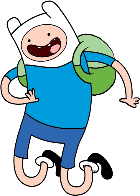 Finn Finn - Finn Adventure Time Png - (489x676) Png Clipart Download