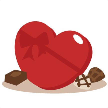 Valentine Chocolate Candy Clipart - Valentines Day Chocolate Png - Full ...