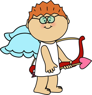 Cupid Clip Art - Heart - (388x400) Png Clipart Download