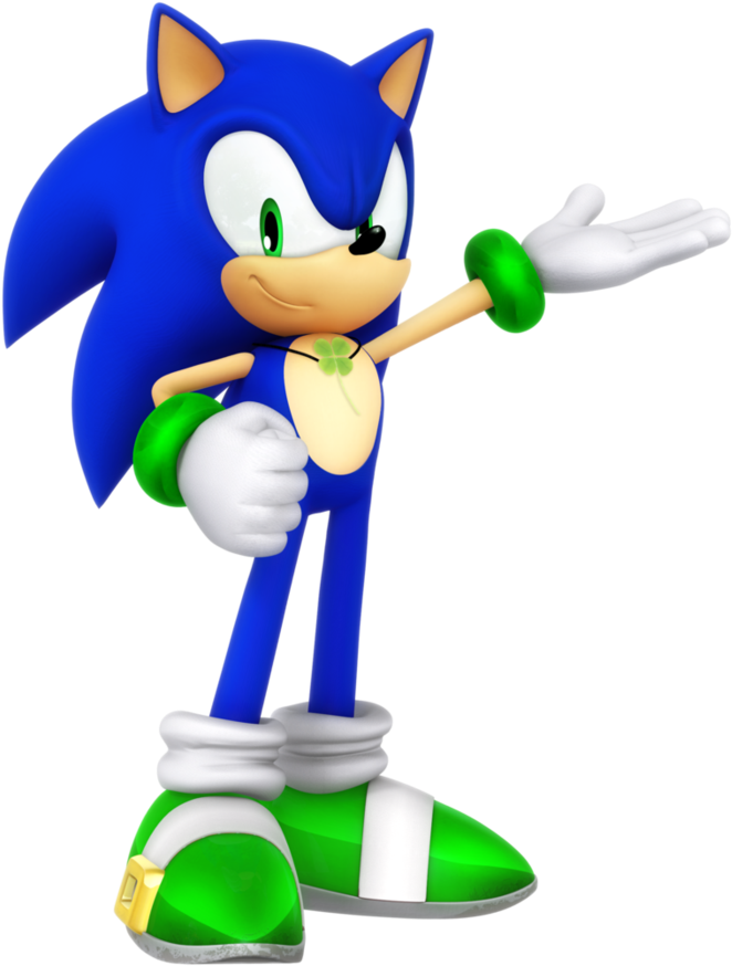 Patricks Day Render By Nibroc-rock - Sonic The Hedgehog - (1024x1024 ...