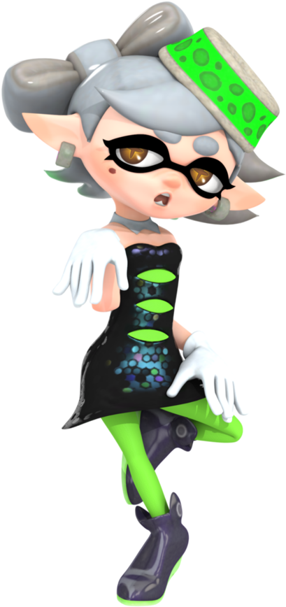 Marie Render By Nibroc-rock - Callie And Marie 3d Model - (894x894) Png ...