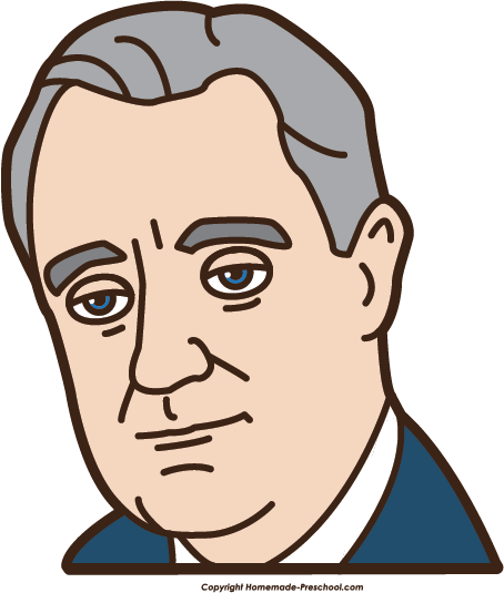 Presidents Clipart Franklin D Roosevelt - Presidents Clipart Franklin D ...