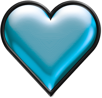 Turquoise Heart Clipart - Turquoise Heart Clipart Png - (540x380) Png ...