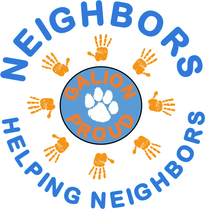 Neighbors Helping Neighbors Logo Color - Don't Shoot Round Ornament ...