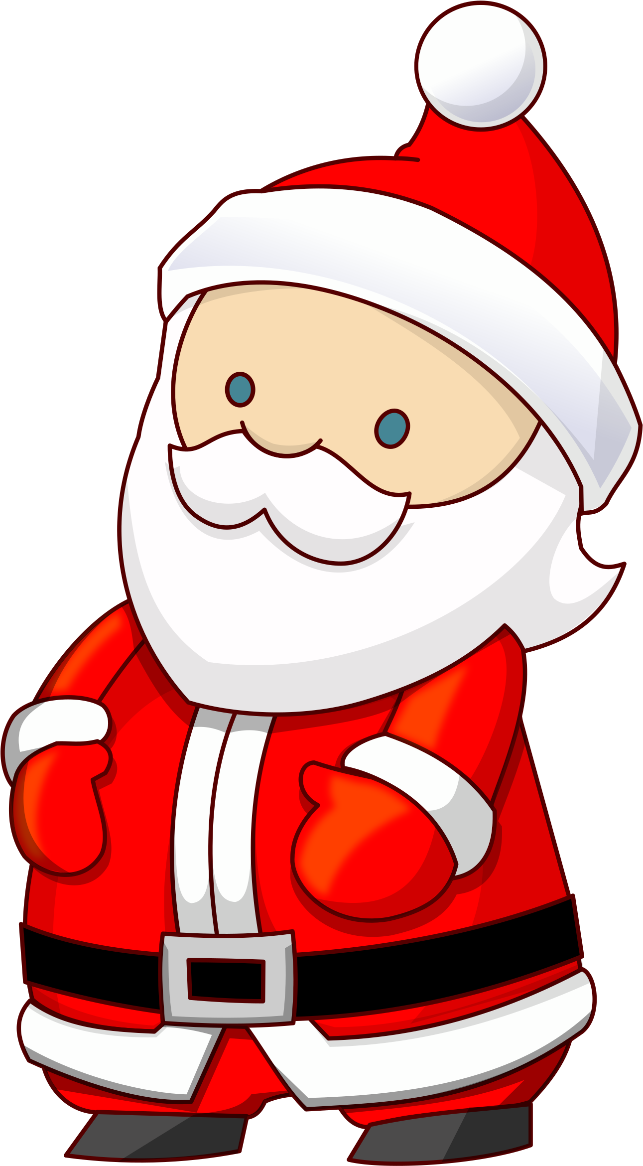 Santa Claus - Santa Claus Vector Png - (2400x2400) Png Clipart Download