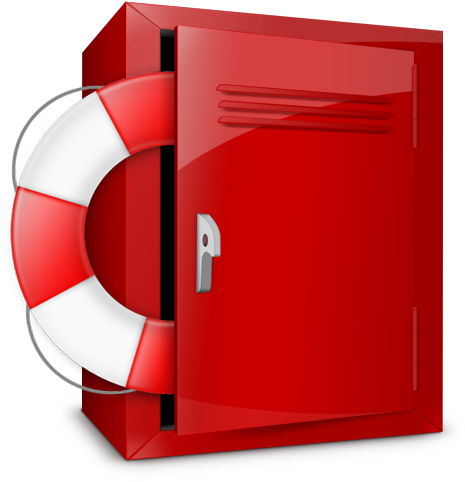 Help, Locker Icon - Database Schema - (512x512) Png Clipart Download