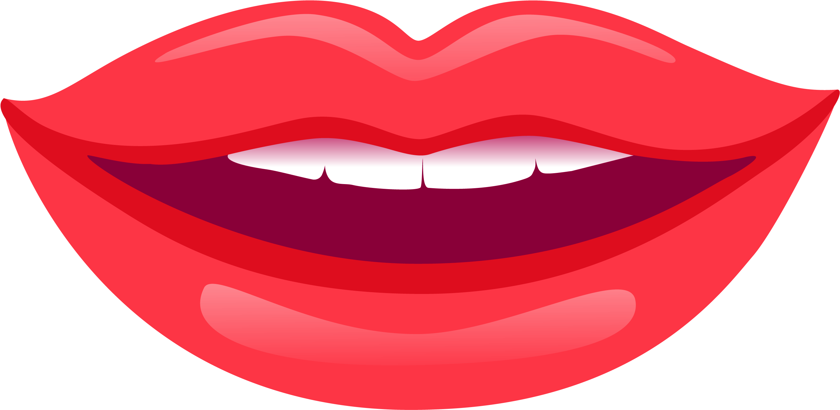 Lips - Lips Png Woman - (3000x1878) Png Clipart Download