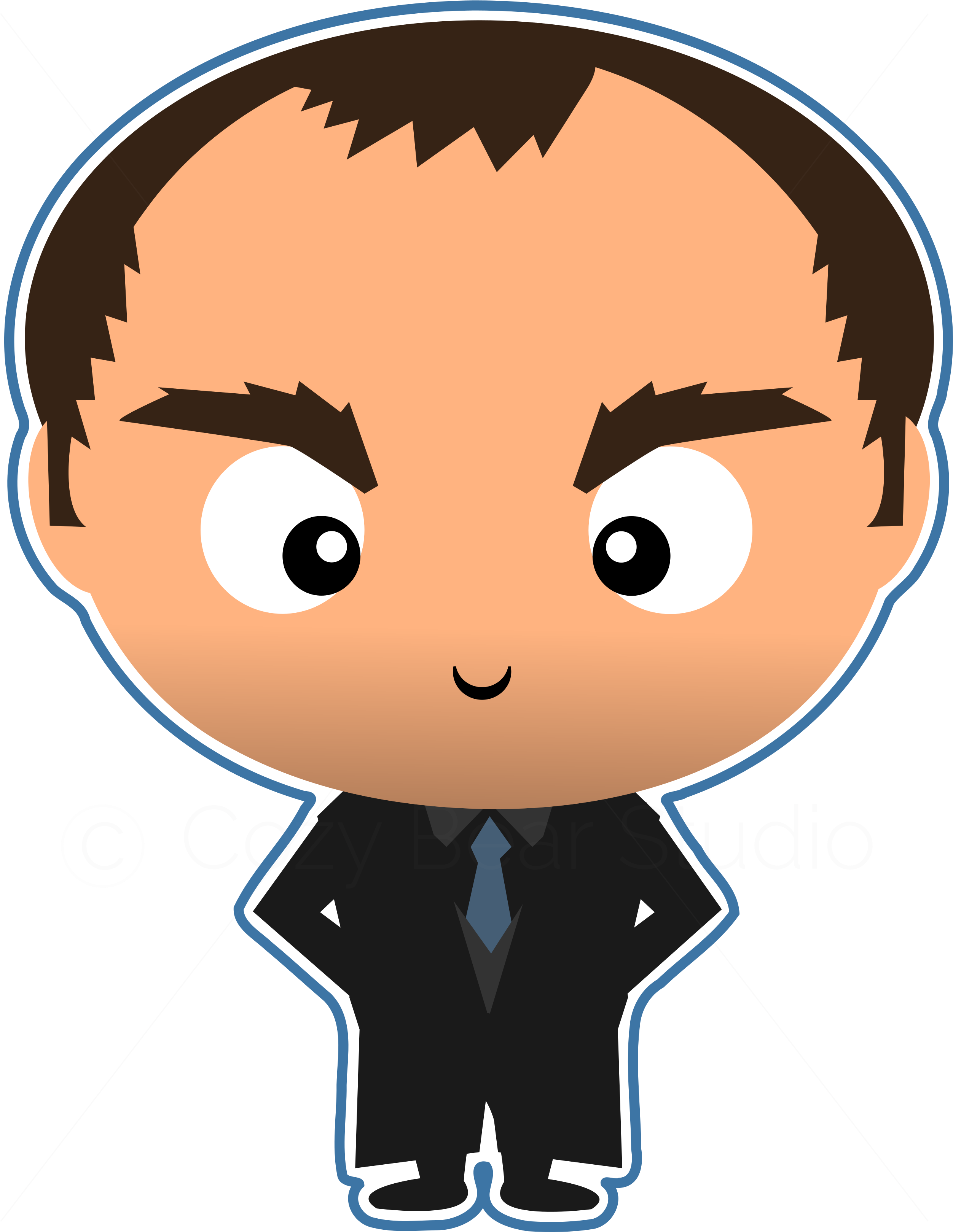 Crowley The Demon From Supernatural - Supernatural Characters Printable ...