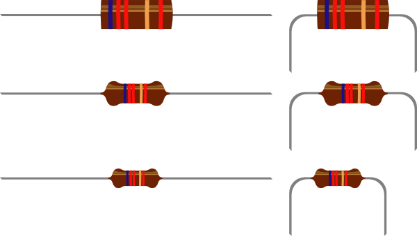 Free Vector Resistors Clip Art - Resistors Vector - (2400x1359) Png ...
