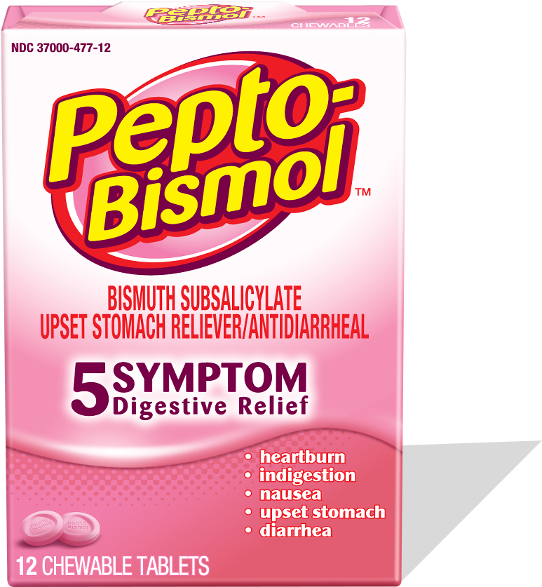 12ctoriginaltablets - Bismuth Subsalicylate Pepto Bismol - (1140x1020 ...