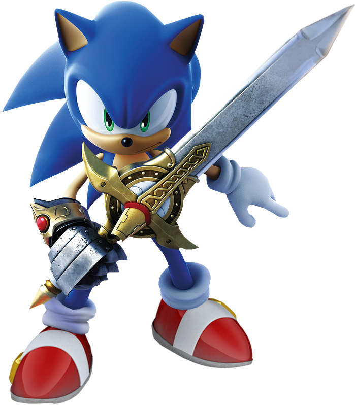 Sonic And The Black Knight Render - (740x950) Png Clipart Download