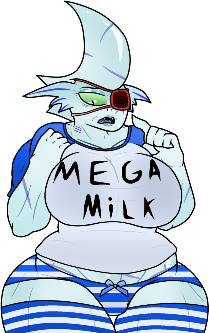 Mega Milk By Turismoturbo - Comics - (731x1094) Png Clipart Download