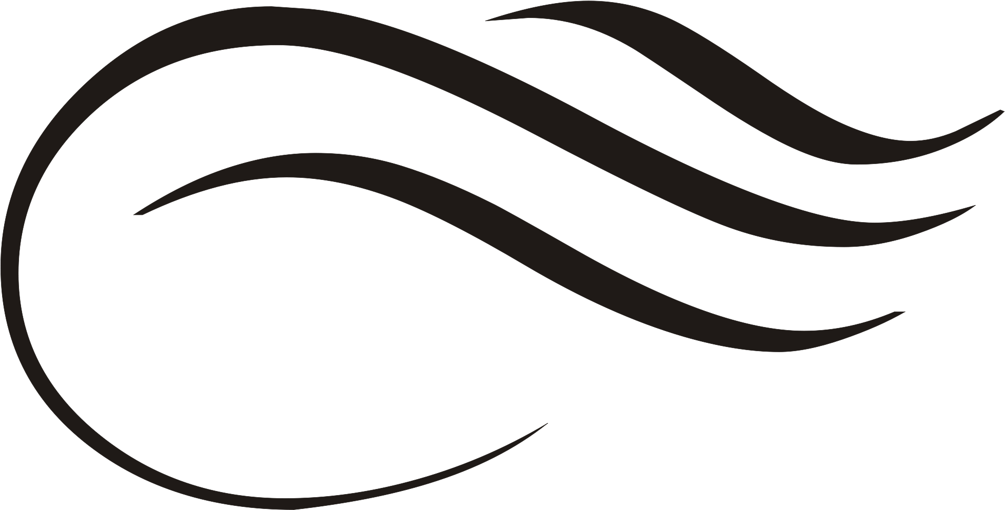 Black Wavy Line Clip Art