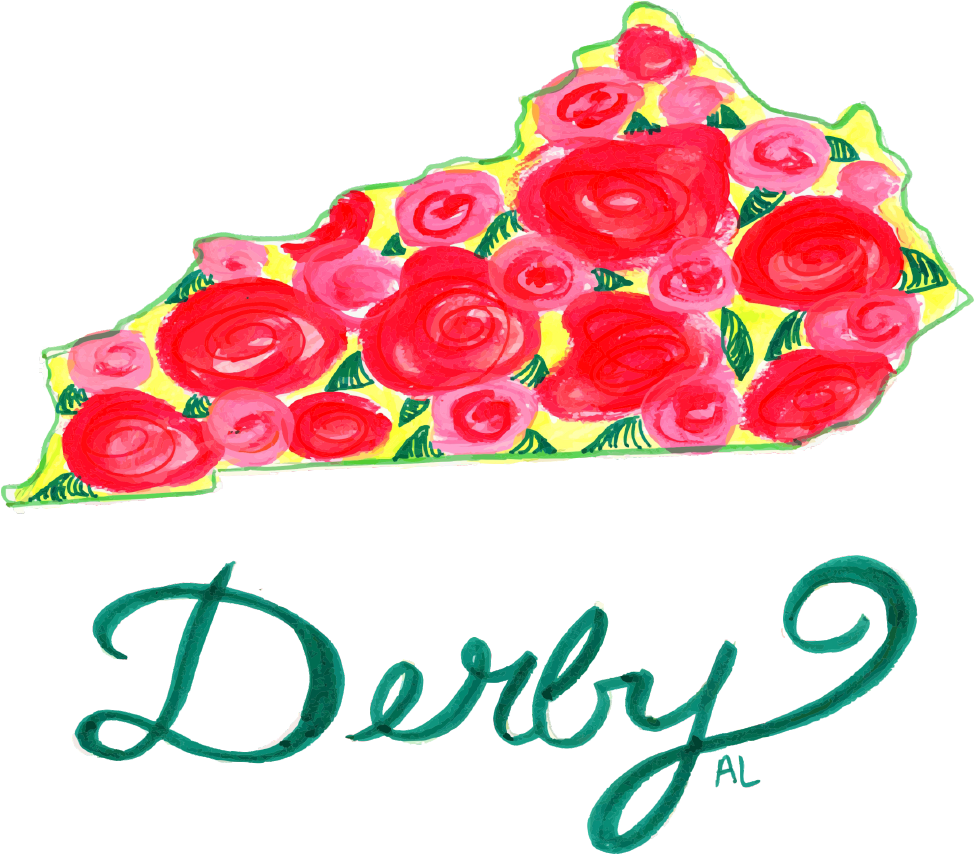 Derby Roses - Rose - (1000x1000) Png Clipart Download