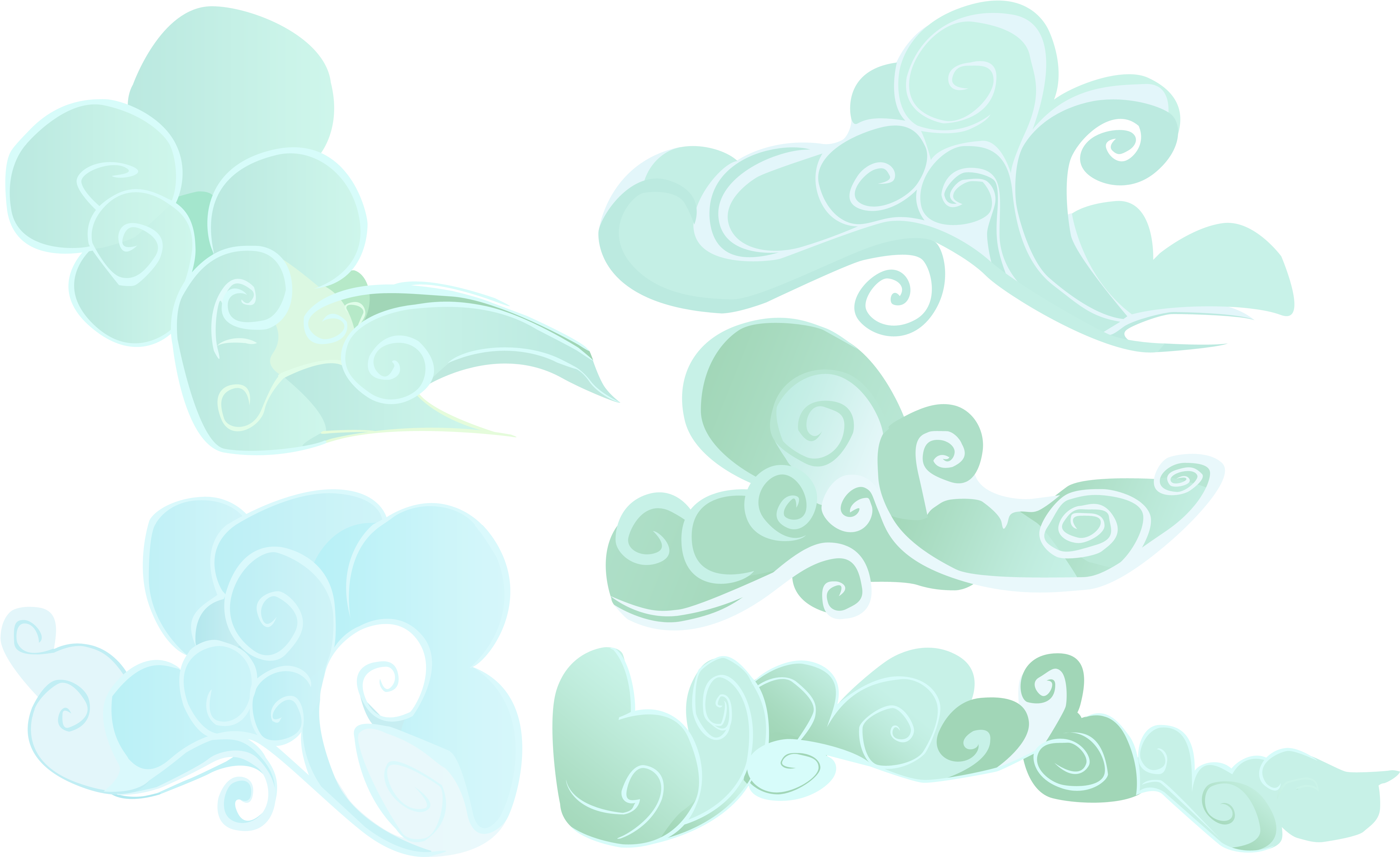 Clouds By Boneswolbach On Deviantart - My Little Pony Clouds ...