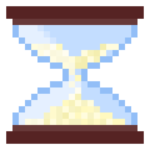 Hourglass Pixel Art From The Science Pack Of Picroad - Pixel Art ...