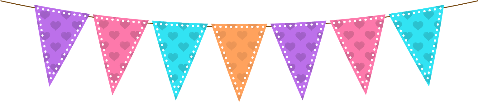Bunting Clipart - Bunting Banners Png - (1600x379) Png Clipart Download