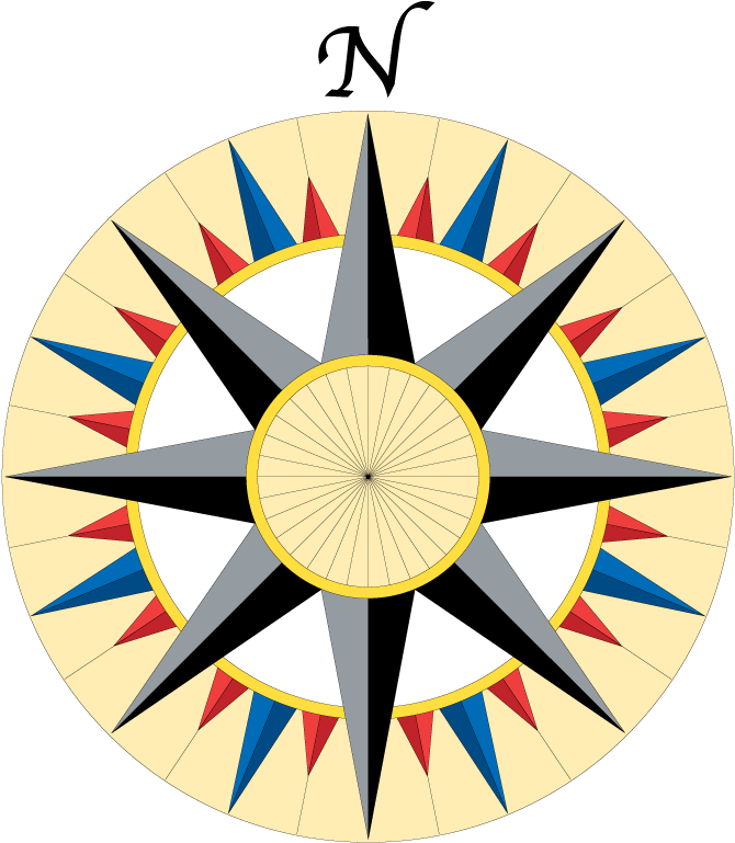 Compass Rose North North East Bearing 800x800 Png Clipart Download