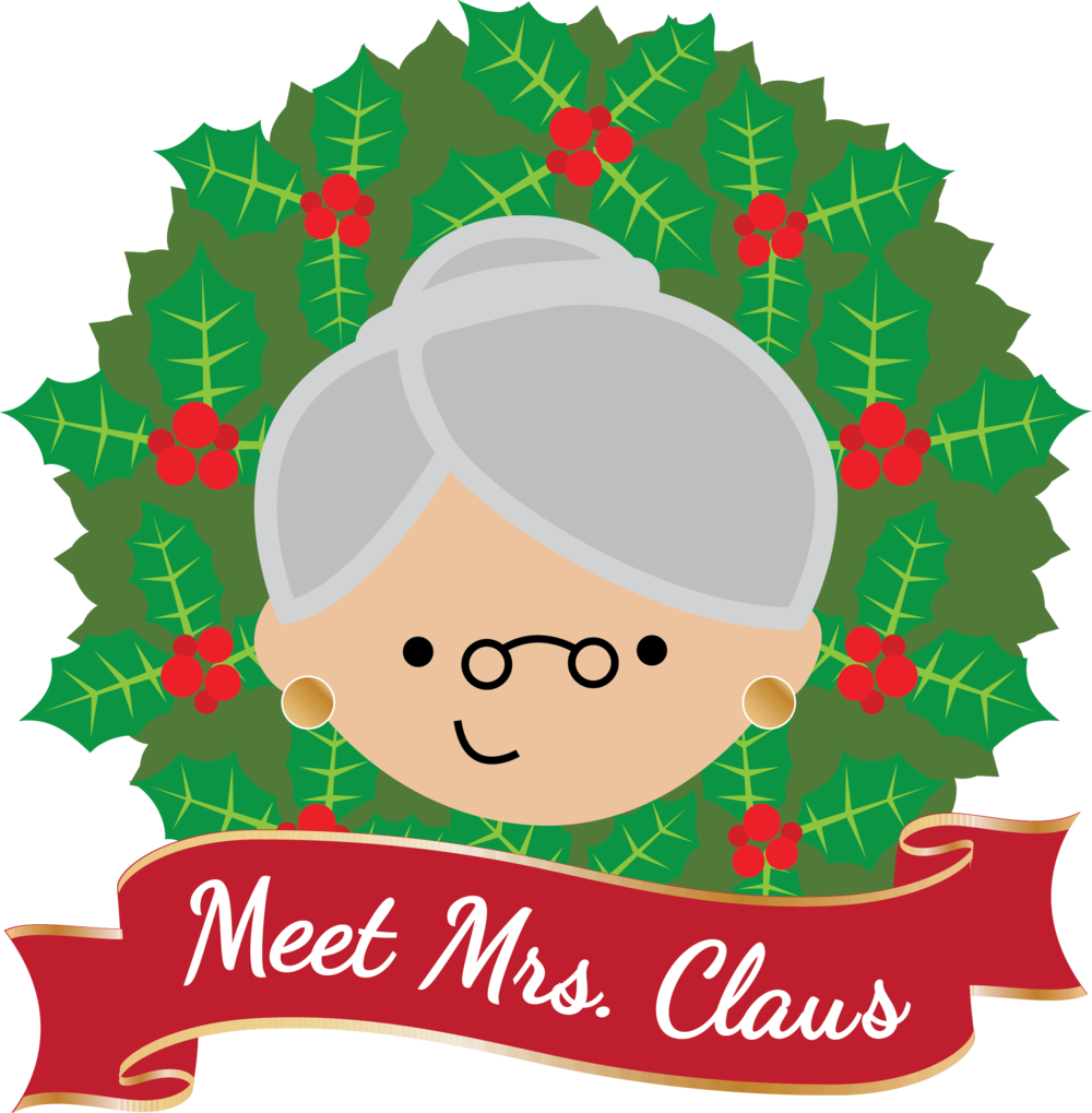 Mrs Claus Clip Art - (1000x1019) Png Clipart Download