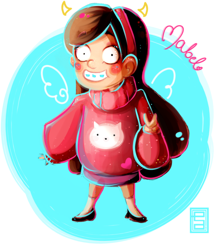 Mabel By Eurekarysuje - Gravity Falls Mabel Deviantart - (894x894) Png ...