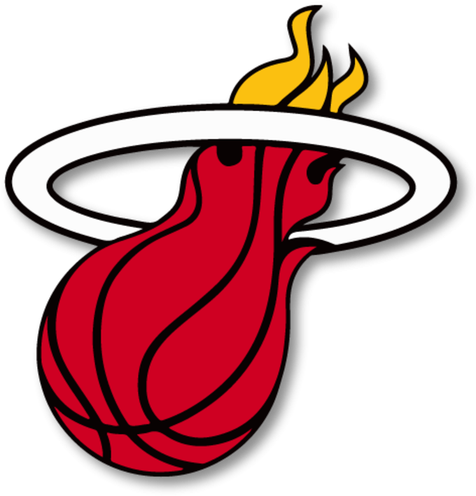 Miami Heat - Miami Heat Logo Png - (720x720) Png Clipart Download
