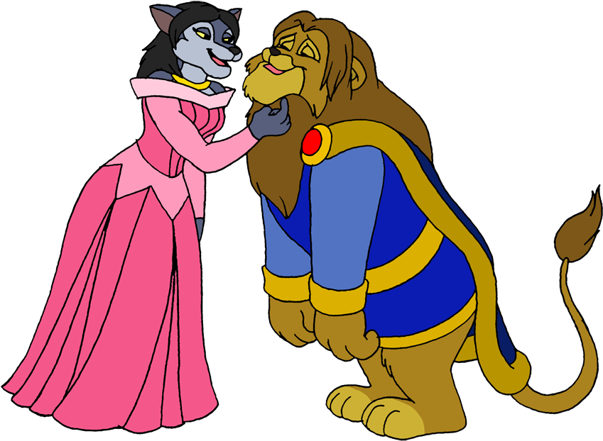Twas Beauty Tamed The Beast By Kingleolionheart - Cartoon - (870x653 ...