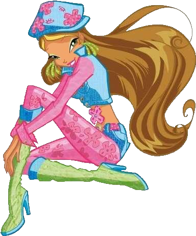 Flora Is Sweet, Shy, Calm, And Loves Plants Of All - Winx Club Flora ...