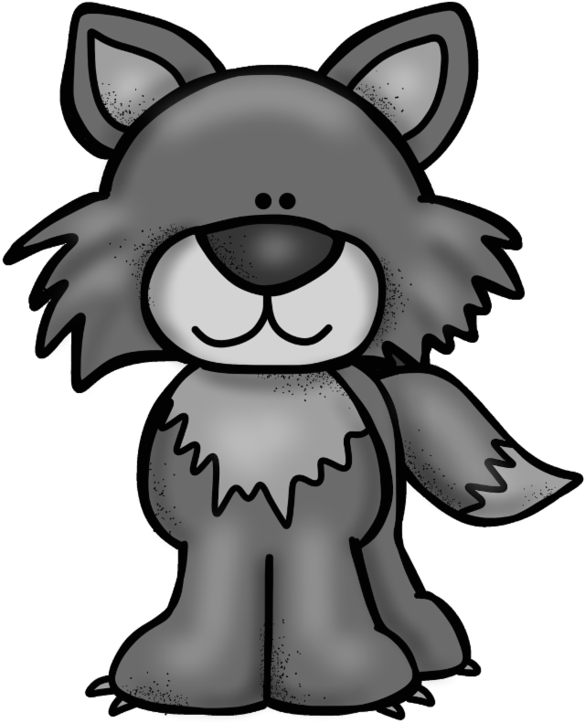 The Howl Of The Wolf Pack - Cartoon - (650x800) Png Clipart Download