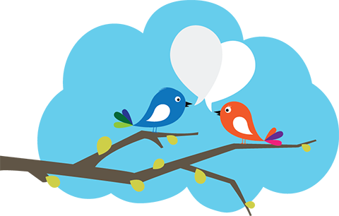 Get People Talking - Bird - (480x306) Png Clipart Download