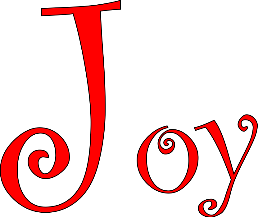 "the Joy Of The Faith" - Transparent Joy Word - (841x700) Png Clipart ...